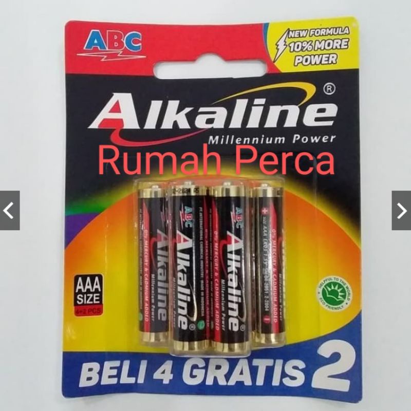 Jual BATERAI ALKALINE A3 (AAA) - BATERAI ALKALINE A2 (AA) | Shopee Indonesia