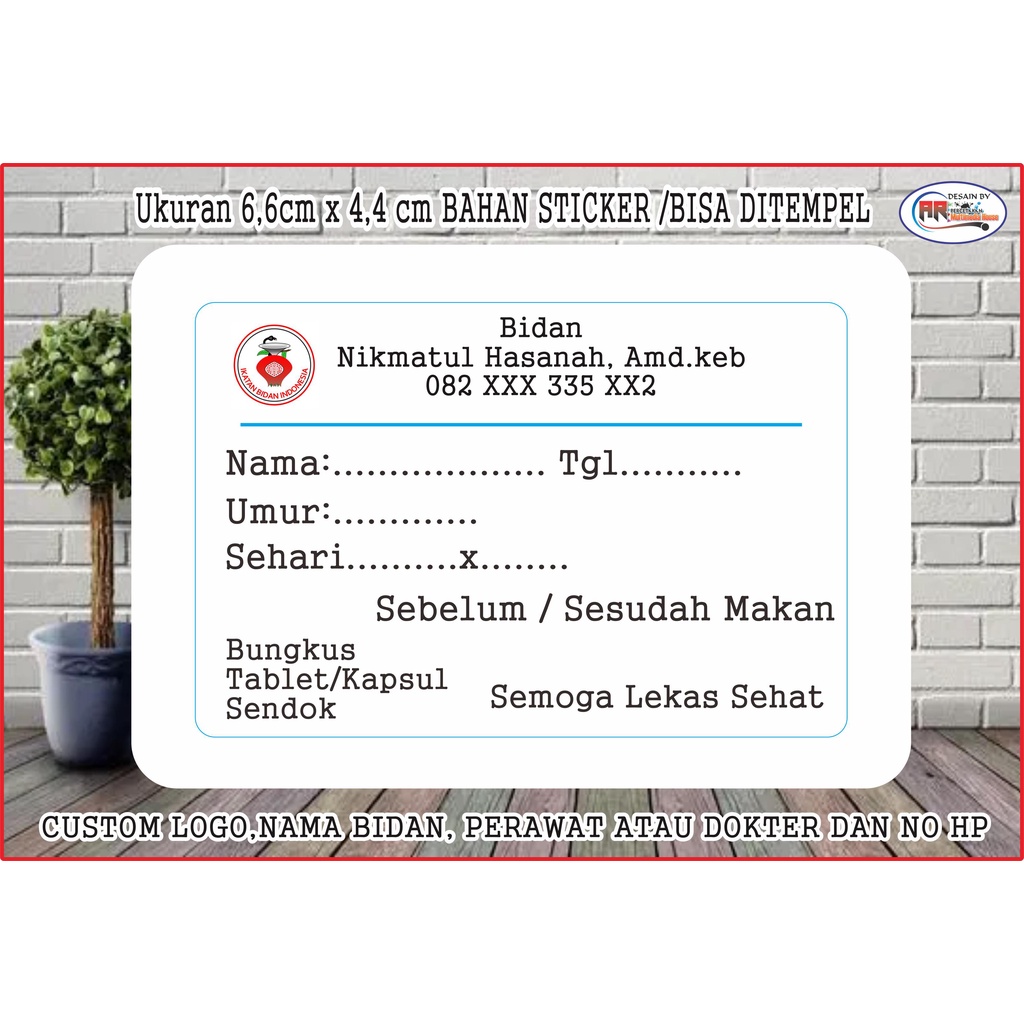 Jual ETIKET SIRUP, ETIKET SYRUP, ETIKET OBAT, LABEL STICKER OBAT, LABEL ...