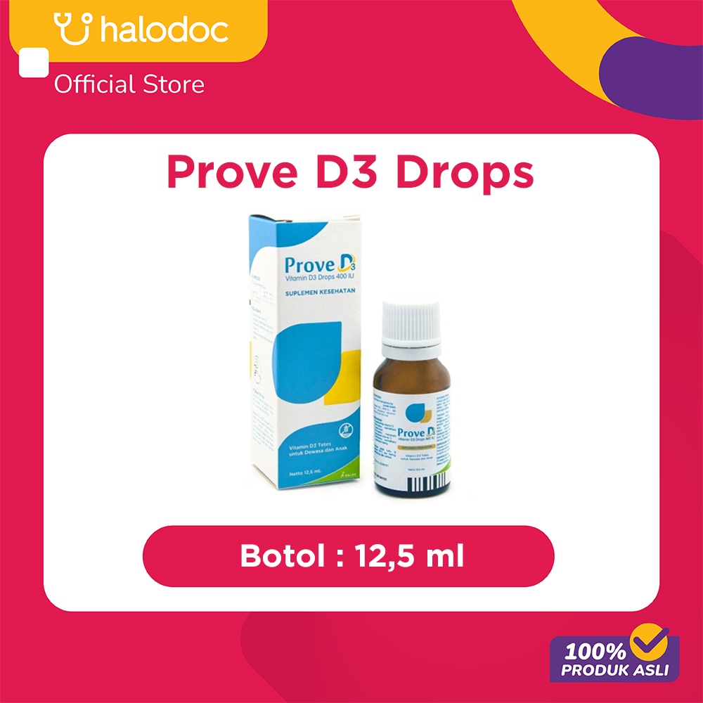 Jual Prove D3 Drops 12.5 ml | Shopee Indonesia