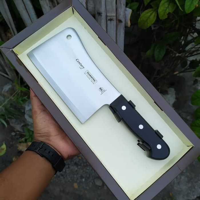 Jual Pisau Cleaver 6 inch Tramontina Knife Century 24014/106 Original ...