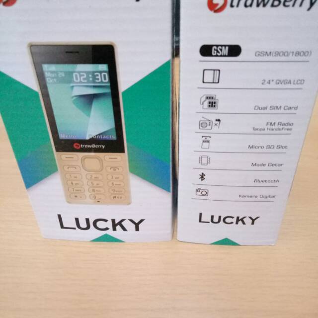 Jual Hp strawberry lucky layar lebar bisa internet | Shopee Indonesia