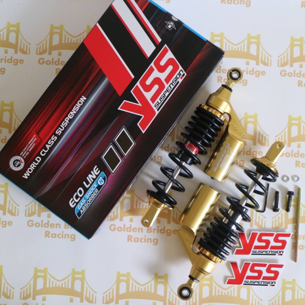 Jual Shockbreaker YSS New G Plus Gold Series 335 MM Nmax 155 Original Thailand | Shopee Indonesia