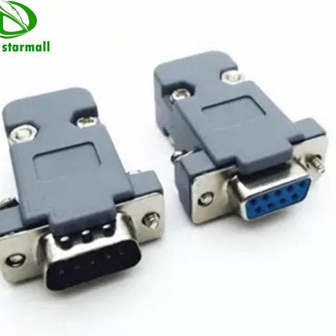 Jual [ART. 077] Db9 Male Female 1Set Connectors 9 Pin Rs232 Socket ...