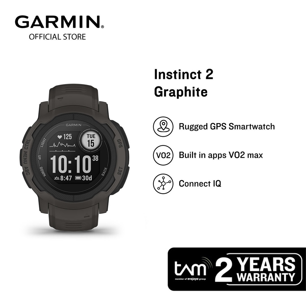 Jual Garmin Instinct 2 - Graphite | Shopee Indonesia