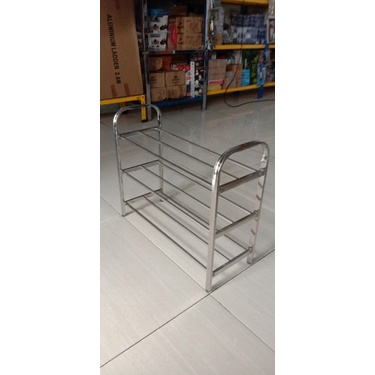 Jual RAK SEPATU SANDAL STAINLESS STEEL TAHAN KUAT DAN KOKOH | Shopee ...