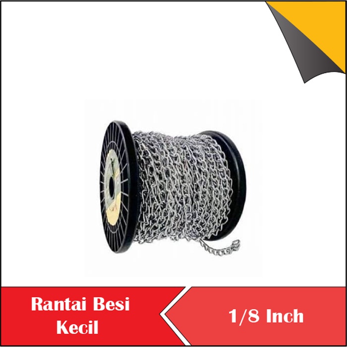 Jual RANTAI KECIL 1/8 INCH RANTAI MOTOR MOBIL RANTAI HEWAN METERAN ...
