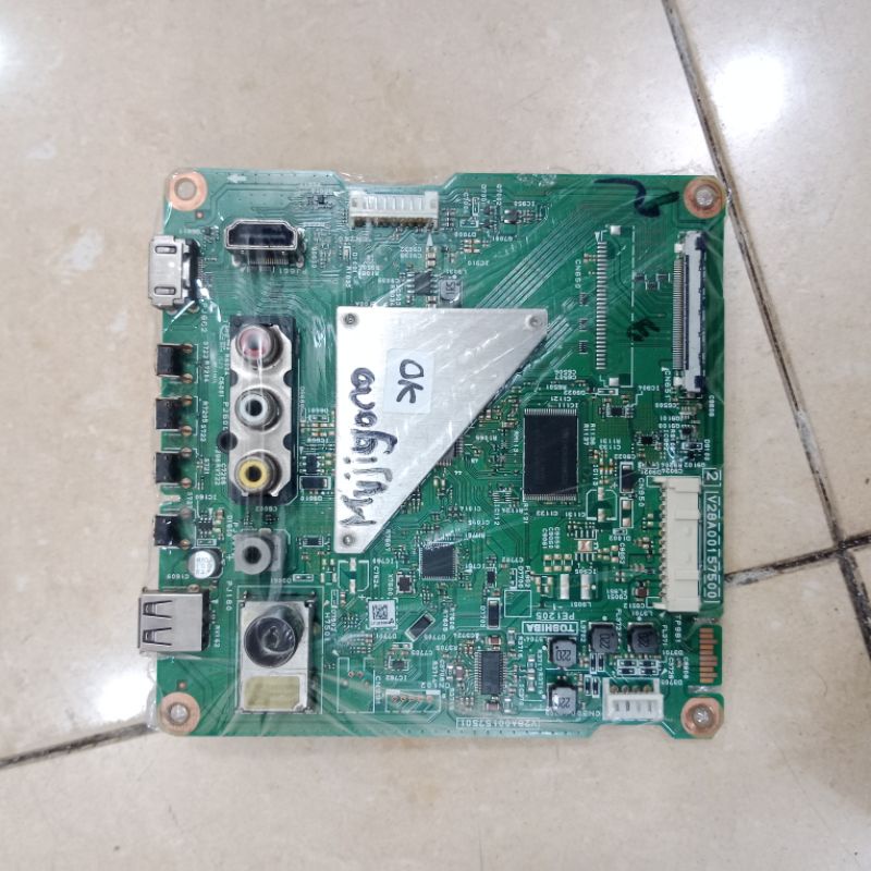 Jual mainboard mb mesin tv led TOSHIBA 43L2550VJ modul tv mobo mesin tv led | Shopee Indonesia