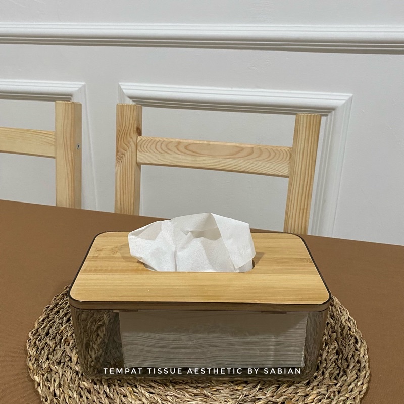 Jual Tempat Tissue Aesthetic Tempat tisu kotak tisu Tempat Tisu Kayu ...