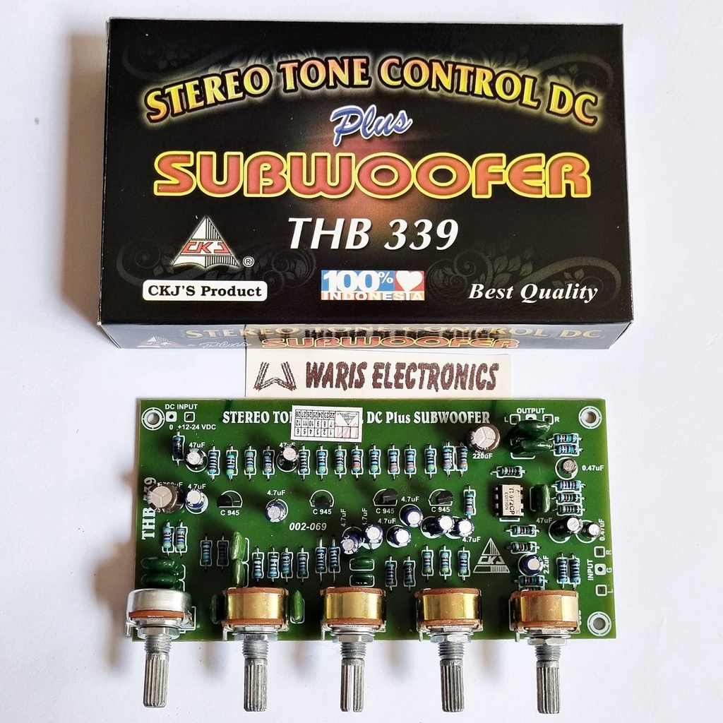 Jual Tone Control Subwoofer DC 12v Stereo CKJ THB 339 | Shopee Indonesia
