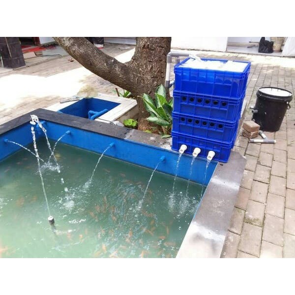 Jual TRICKEL FILTER KOLAM KOI 4 SUSUN - BOX FILTER KOLAM IKAN | Shopee ...