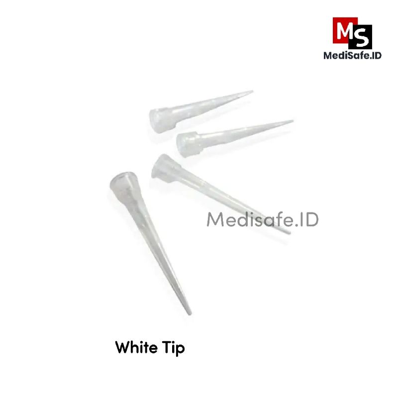 Jual White Tip Micropipet Mikropipet Tips Putih [ 0,1 - 10 uL ] Onemed ...