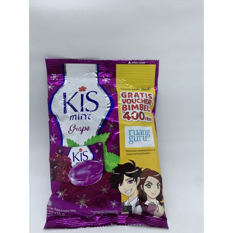 Jual Permen Kis / Permen Kiss Mint / Permen SAK 125gr | Shopee Indonesia