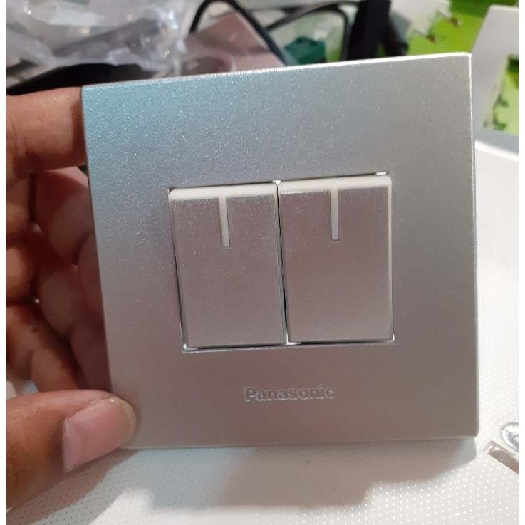 Jual Panasonic STYLE E Silver Saklar Seri (WESJ78029MWS + 2X ...