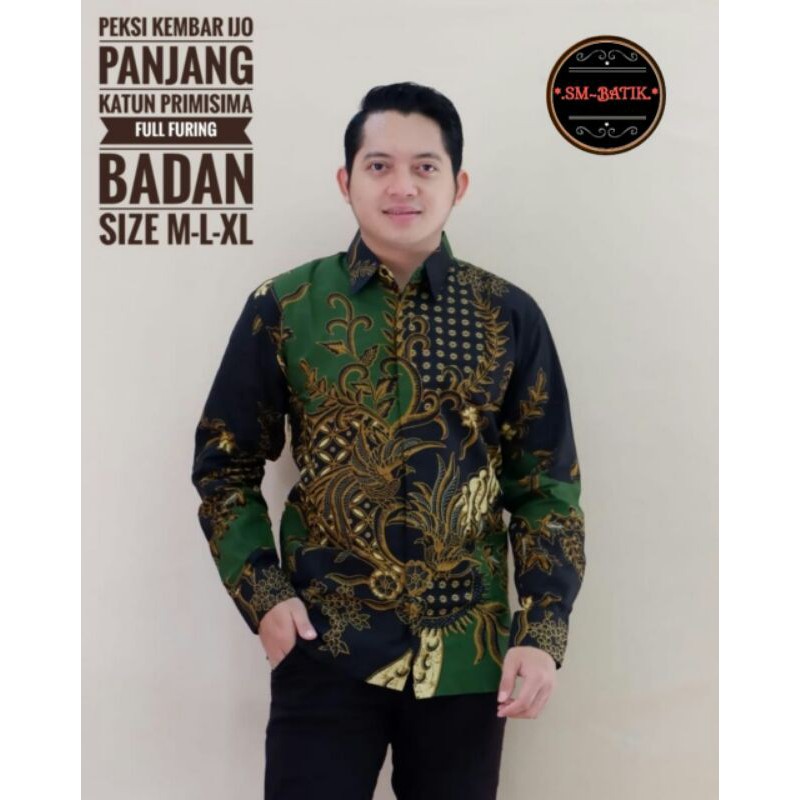 Jual BATIK PEKSI KEMBAR IJO | Shopee Indonesia