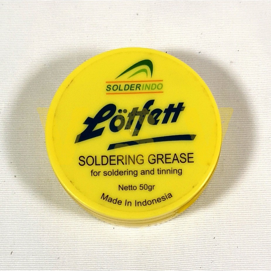 Jual Lotfett 50gram / pasta solder / minyak solder / soldering grease ...