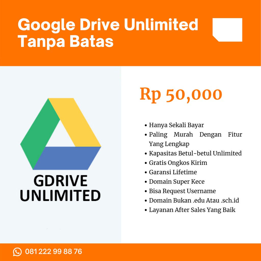 Jual Google Drive Unlimited | Shopee Indonesia