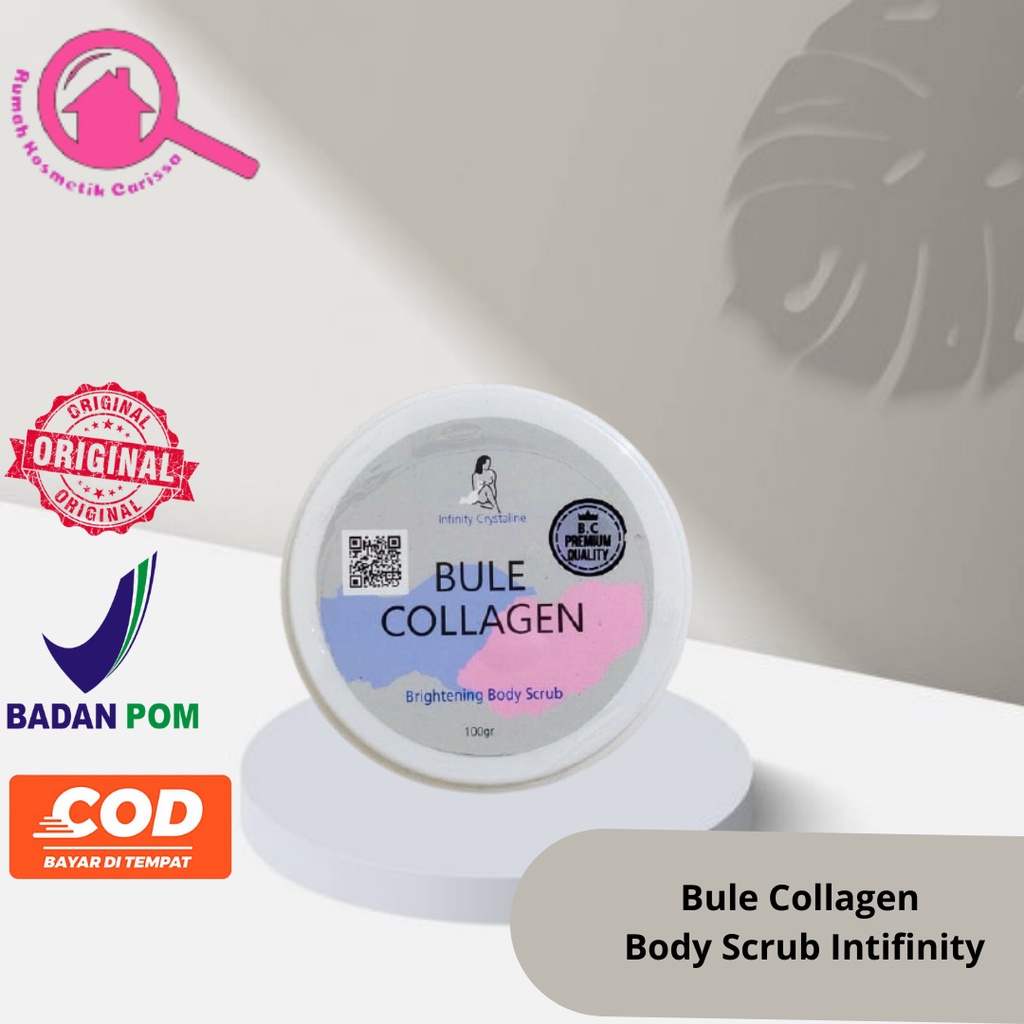 Jual Bule Collagen Body Scrub brightening /bule collagen body scrub 100 g | Shopee Indonesia