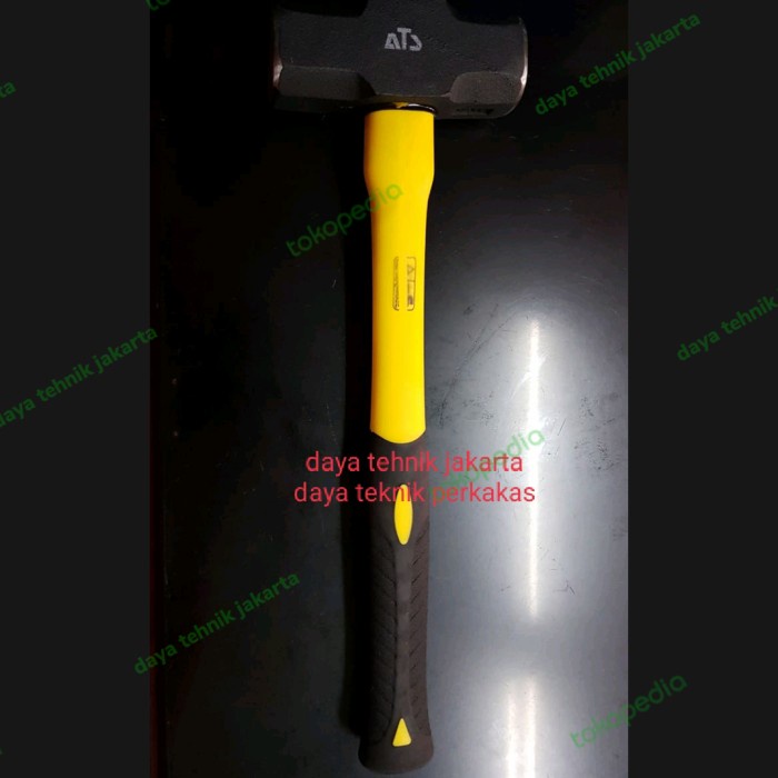 Jual palu batu 6lb 3kg gagang fiber - palu bogem batu - palu batu fiber | Shopee Indonesia