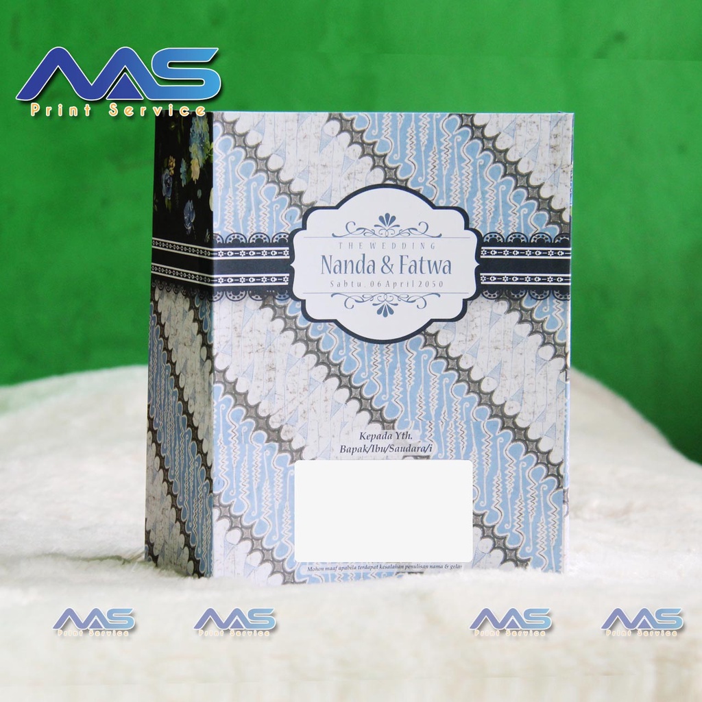 Jual Undangan Pesta Pernikahan / wedding invitation card / undangan ...