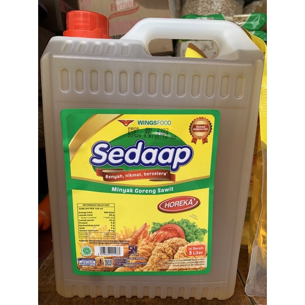 Jual minyak goreng SEDAAP 5L | Shopee Indonesia