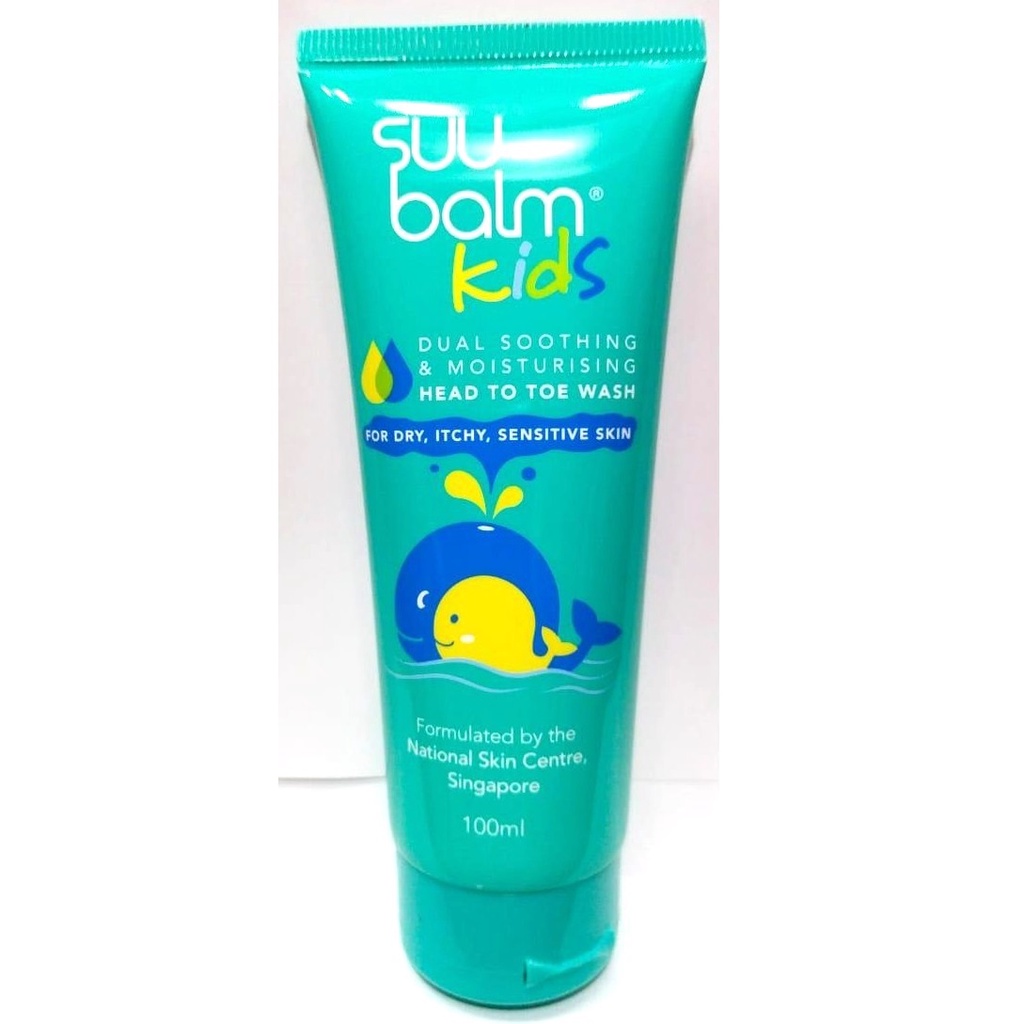 Jual Suu Balm Kids Dual Soothing & Moisturising Head To Toe Wash 100ml | Shopee Indonesia