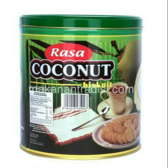 Jual AIM Biskuit Rasa Coconut Kaleng Bulat 350 gr / Biskuit Lebaran ...