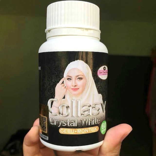 Jual Collasy Crystal White Ori Hologram READY | Shopee Indonesia