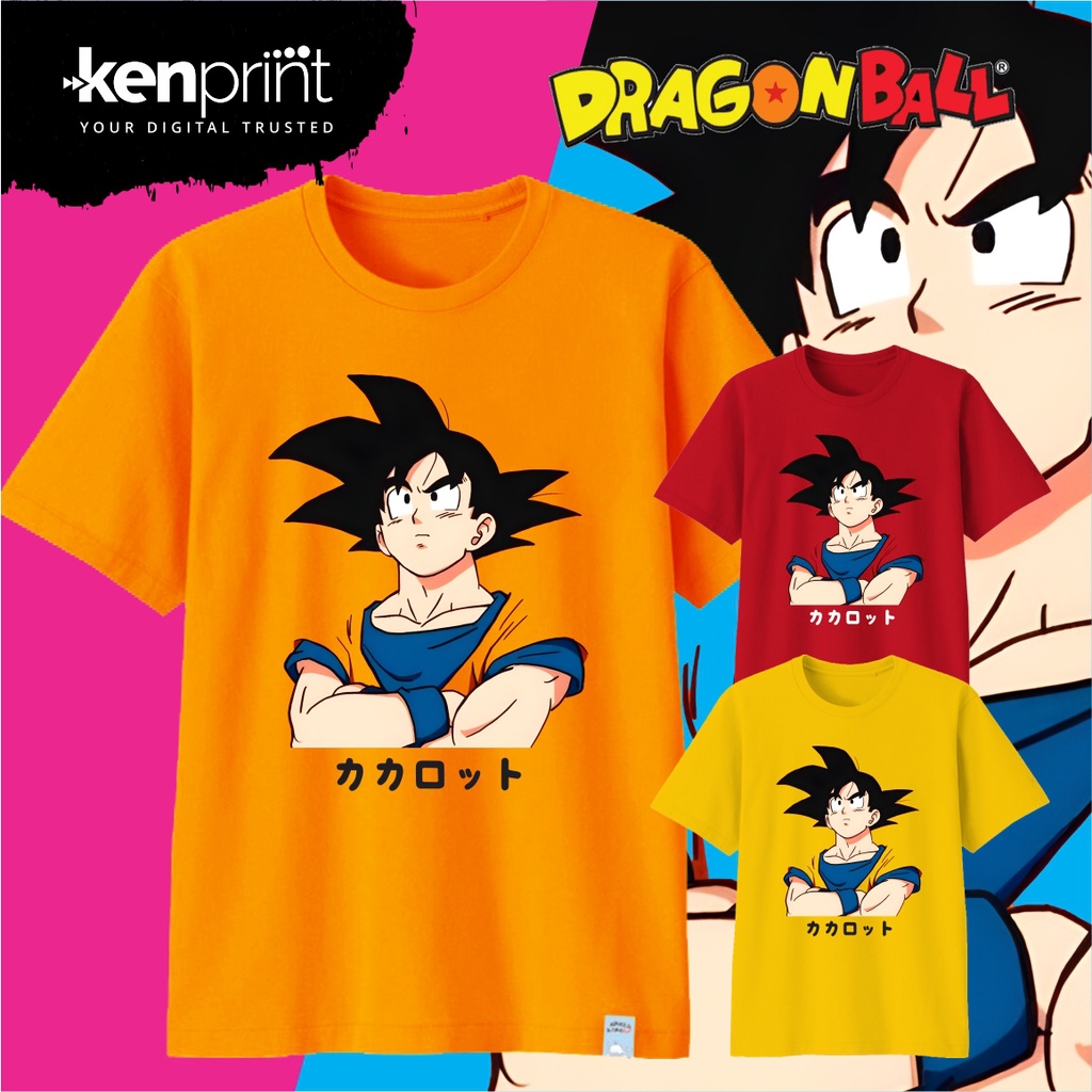 Jual Kaos ANIME DRAGON BALL SON GOKU | KAKA ROTO | Non Official ...