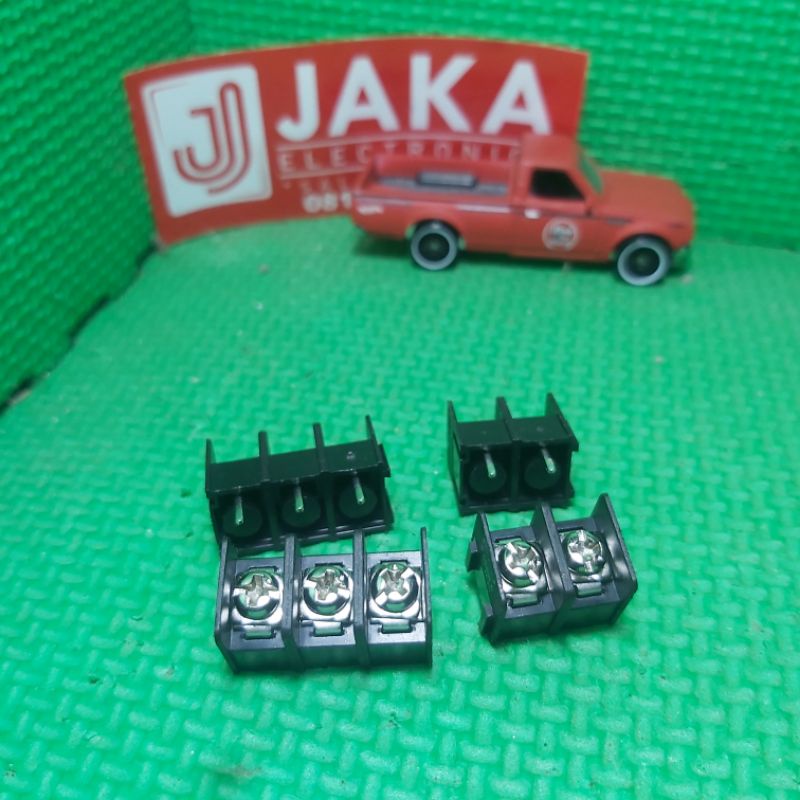 Jual Terminal blok konektor PCB 2 pin, 3 pin blok pitch 7.62mm | Shopee ...