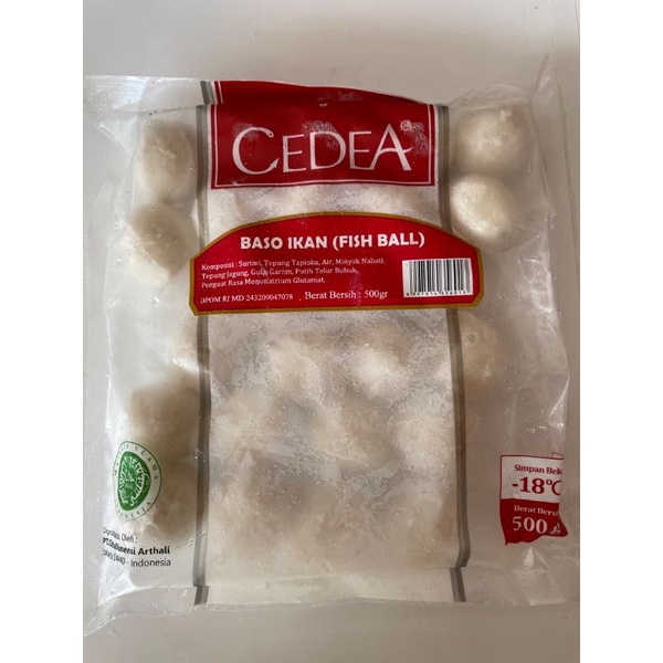 Jual Cedea baso ikan fish ball 500gr | Shopee Indonesia