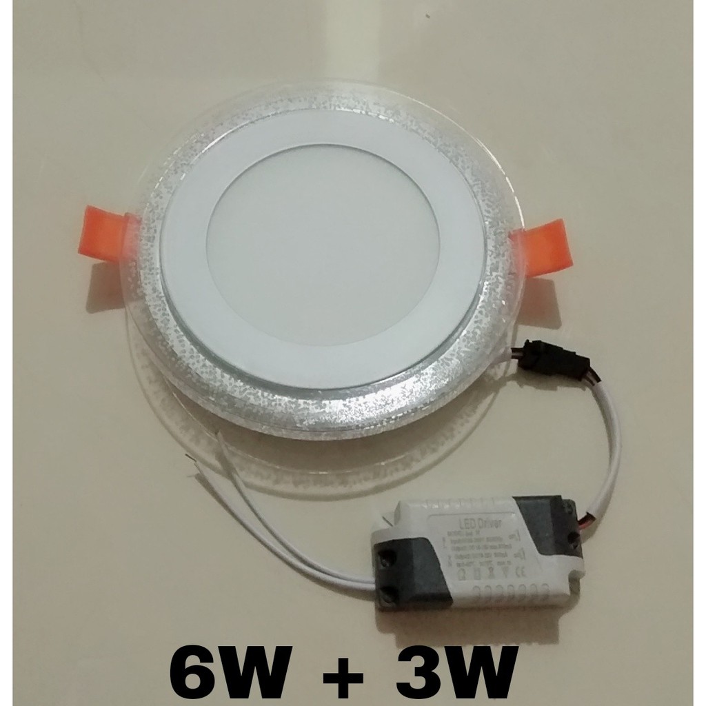 Jual Lampu LED Panel Light 6Watt + 3Watt | Shopee Indonesia