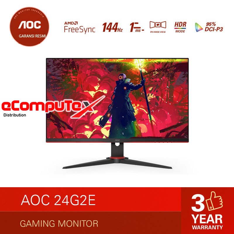 Jual MONITORLED AOC 24G2E 24" INCH / MONITOR LED AOC 24G2E 24 ...