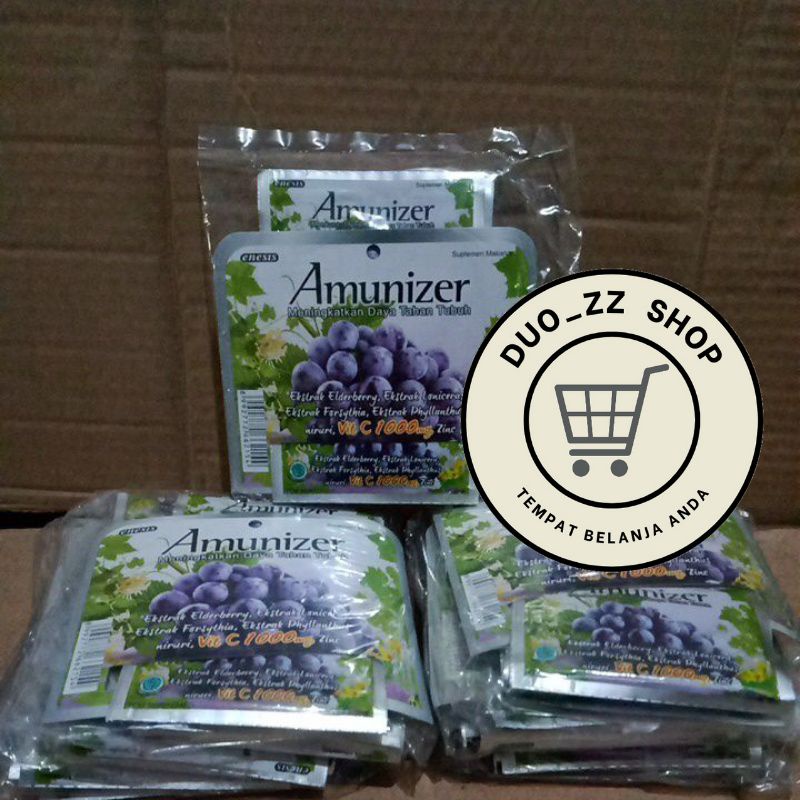 Jual Amunizer Vit C 1000mg / Amunizer 12 Sachet | Shopee Indonesia