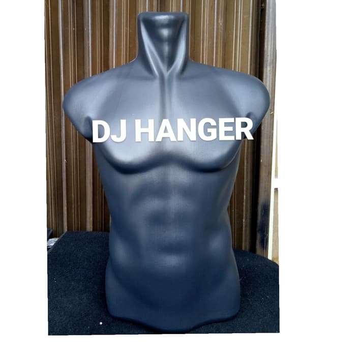 Jual Manekin Body Cowok Otot Hitam | Patung Cowok | Display Patung ...