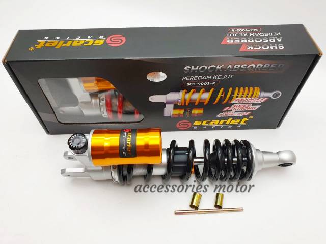 Jual Shock scarlet skok mono shock tabung bawah adjuster beat vario ...