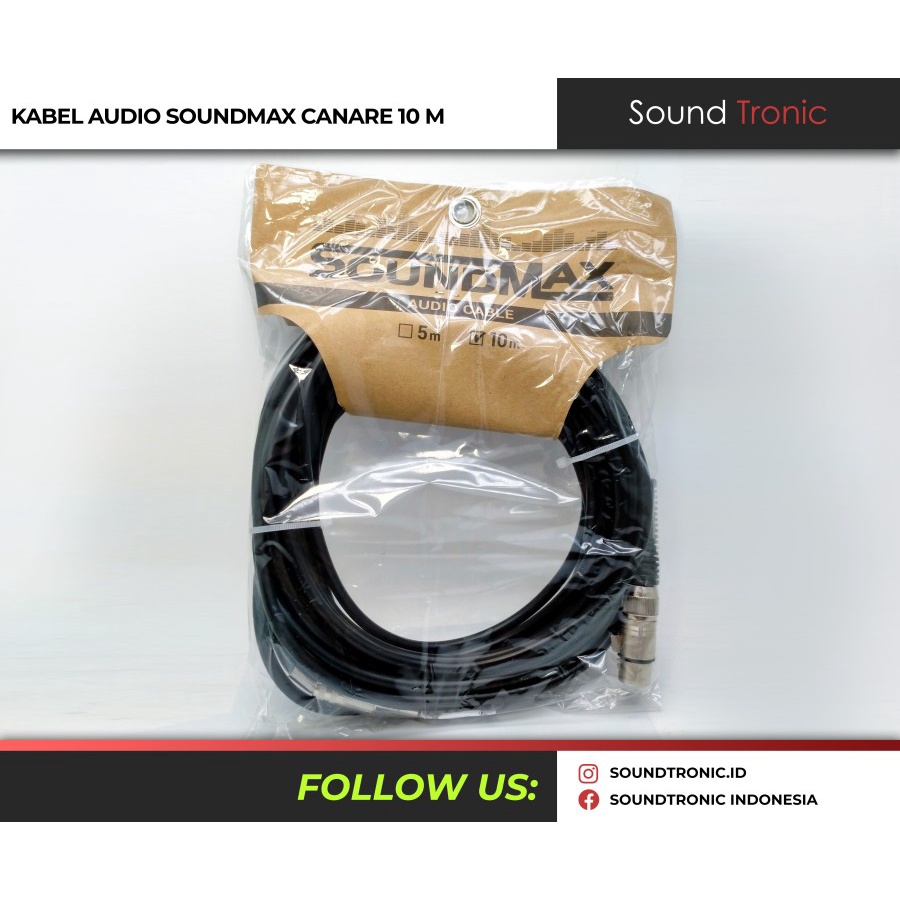 Jual Kabel Mic Canon to Akay Mono - Soundmax 10M/15M | Shopee Indonesia