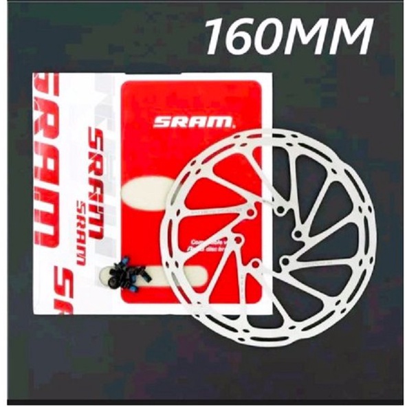 Jual ROTOR SRAM 160mm CENTERLINE BRAKE PIRINGAN REM CAKRAM 160 mm 6 ...