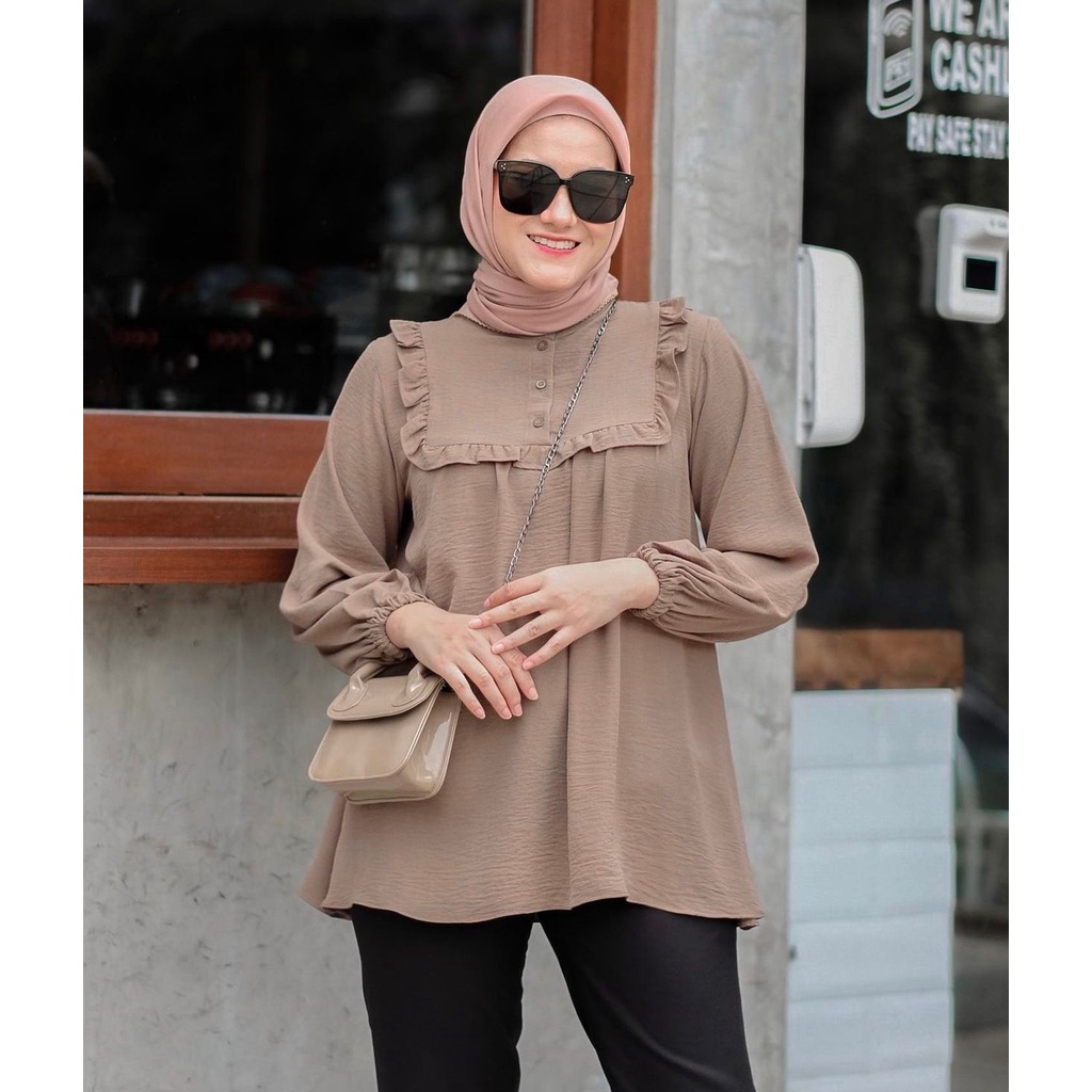 Jual ATASAN CLARA BLOUSE | ATASAN WANITA TERBARU | ATASAN KEKINIAN ...