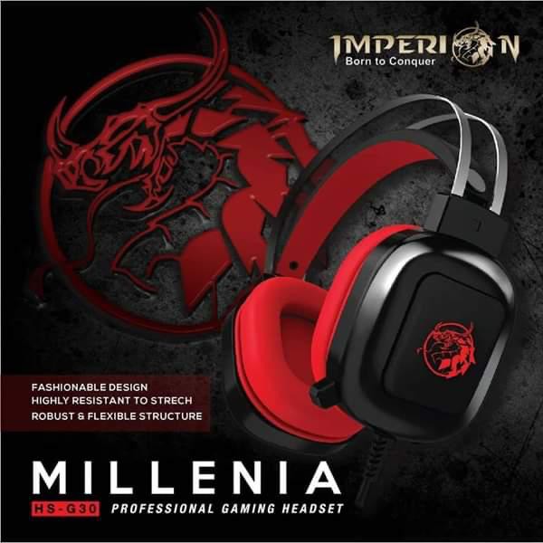 Jual Gaming Headset Imperion Millenia HS-G30 HSG30 Headset Gaming ...