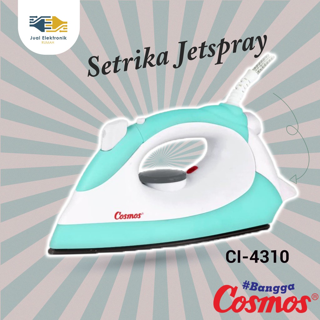 Jual Cosmos Setrika Listrik Jetspray Spray Pewangi Anti Lengket (Non ...