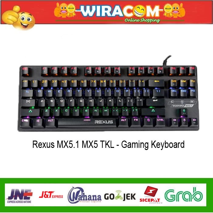 Jual Rexus MX5.1 TKL / MX 5.1 TKL - Gaming Keyboard | Shopee Indonesia
