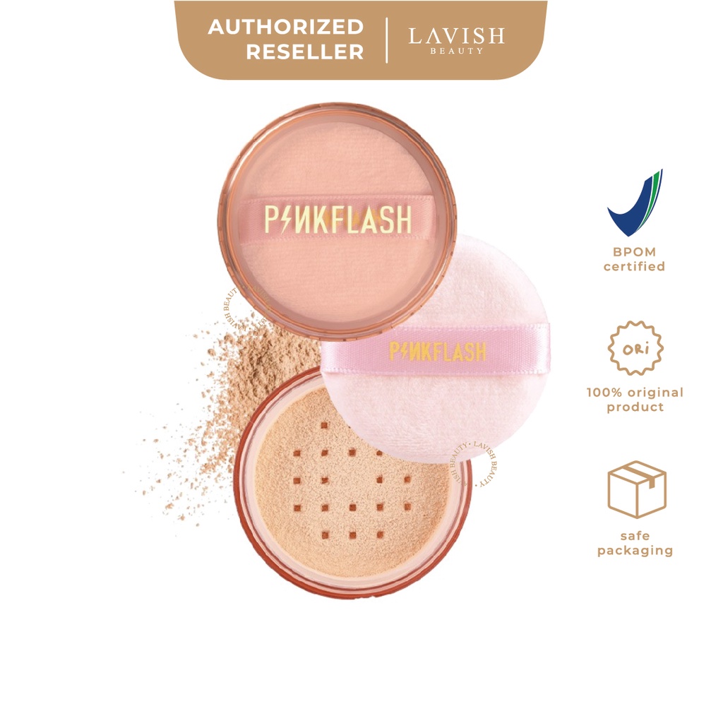 Jual PINKFLASH PINK FLASH Lasting Matte Loose Powder (F06) | Shopee ...