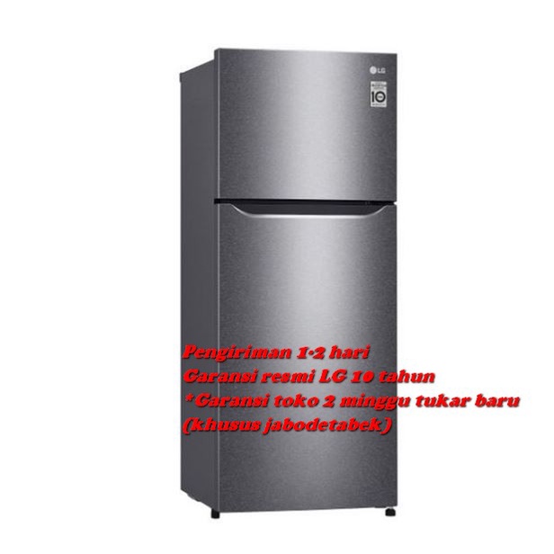 Jual PROMO KULKAS LG GN-B202SQIB/SQIR 2 PINTU Smart Inverter Compressor ...