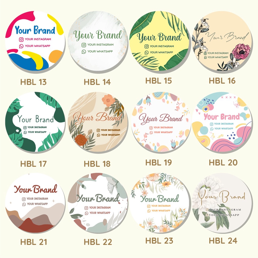 Jual Cetak Hang Tag 1 Sisi Custom Cutting Bulat Print Label Baju ...