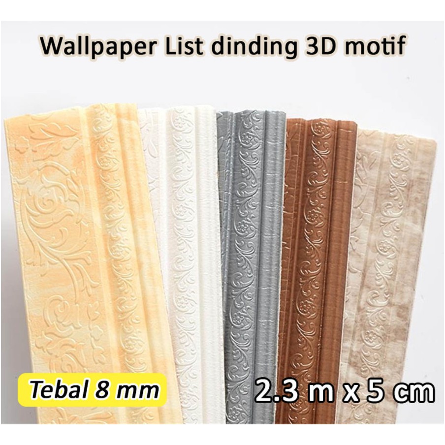 Jual Wallpaper Border List / Wallborder Foam 3D Walpaper List Foam ...