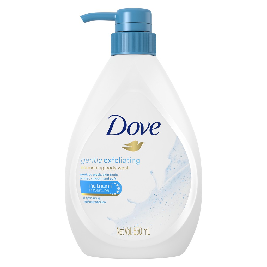 Jual Dove Sabun Mandi Cair GENTLE EXFOLIATING Nourishing Body Wash 550 ...