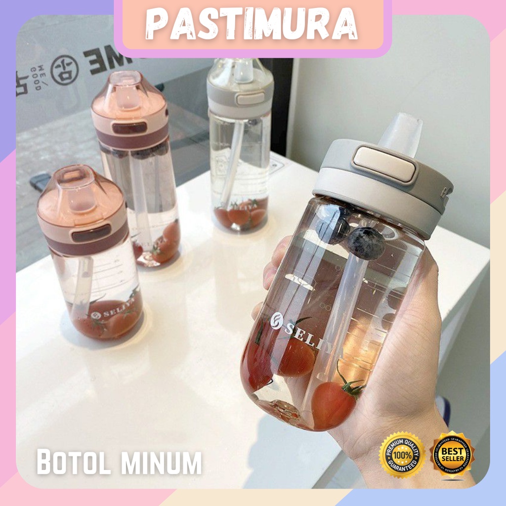 Jual [PSM] Botol Minum Portable Seliya Botol Olahraga Kantor Sekolah ...
