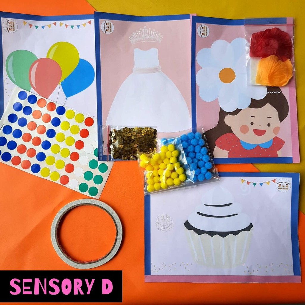 Jual Sensory Play Mainan Sensory Anak Aktivitas Sensori Edukasi ...