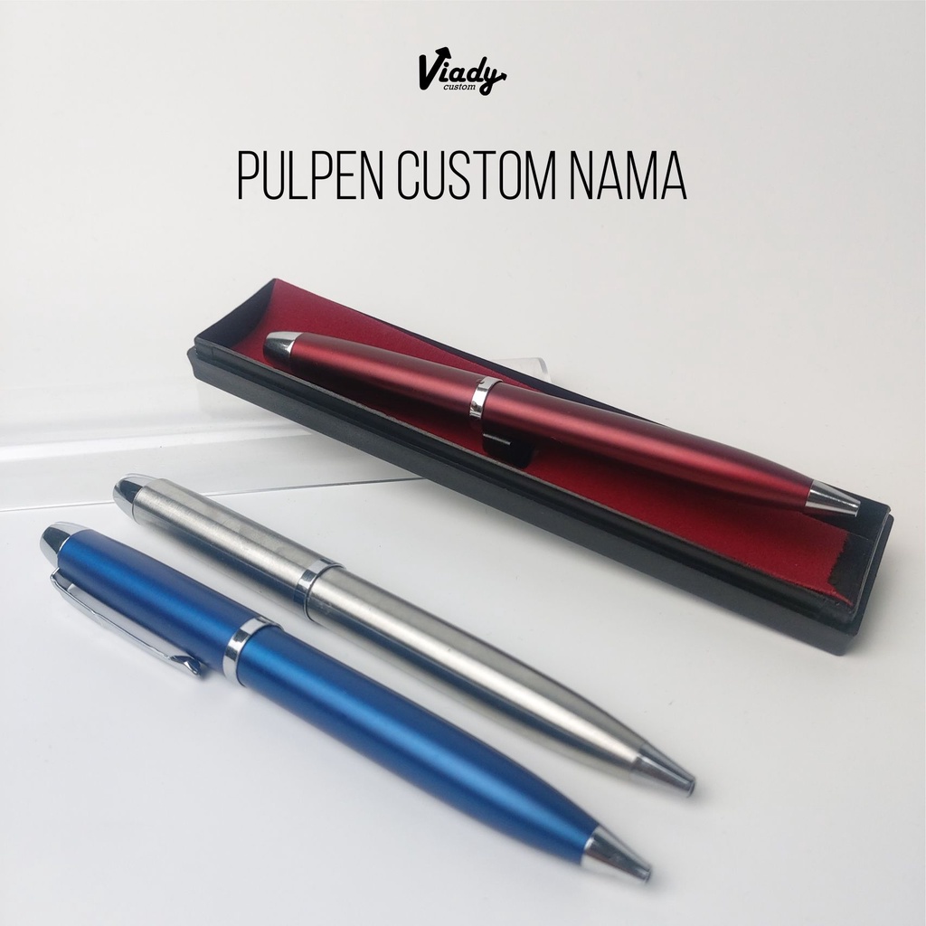 Jual Pulpen custom Ballpoint Pulpen Metal Exclusive Pen Besi | Souvenir ...