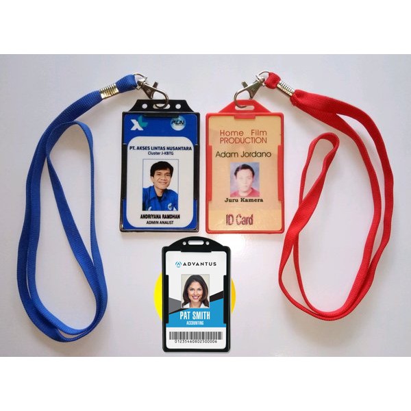 Jual Paket Cetak ID Card plus Tali dan Case | Shopee Indonesia